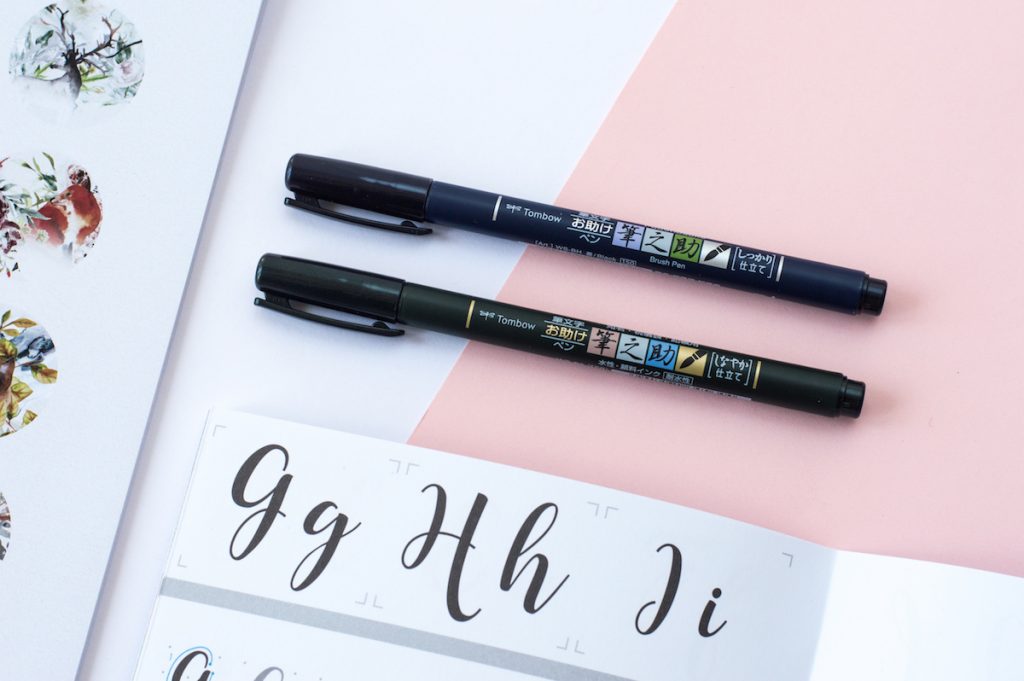 Brush pen Tombow Fudenosuke | Brush pen dla początkujących