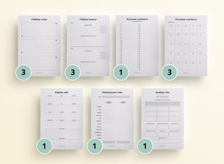 Planer książkary - idealny planer dla książkoholika